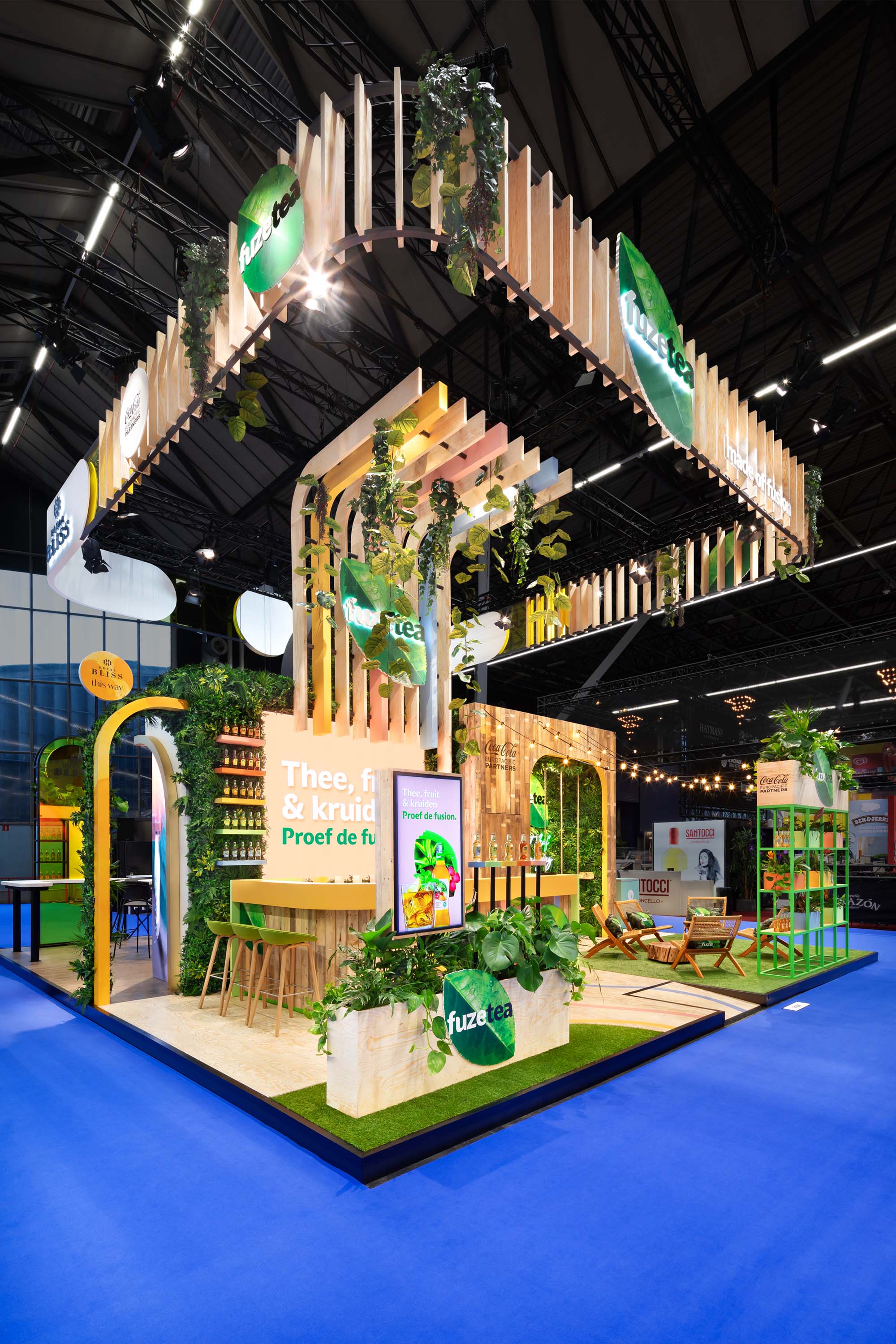 Standbouw voor Fuze Tea | KOPexpo